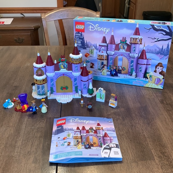 Lego | Toys | Lego Retired Disney Princess Bells Castle Winter ...